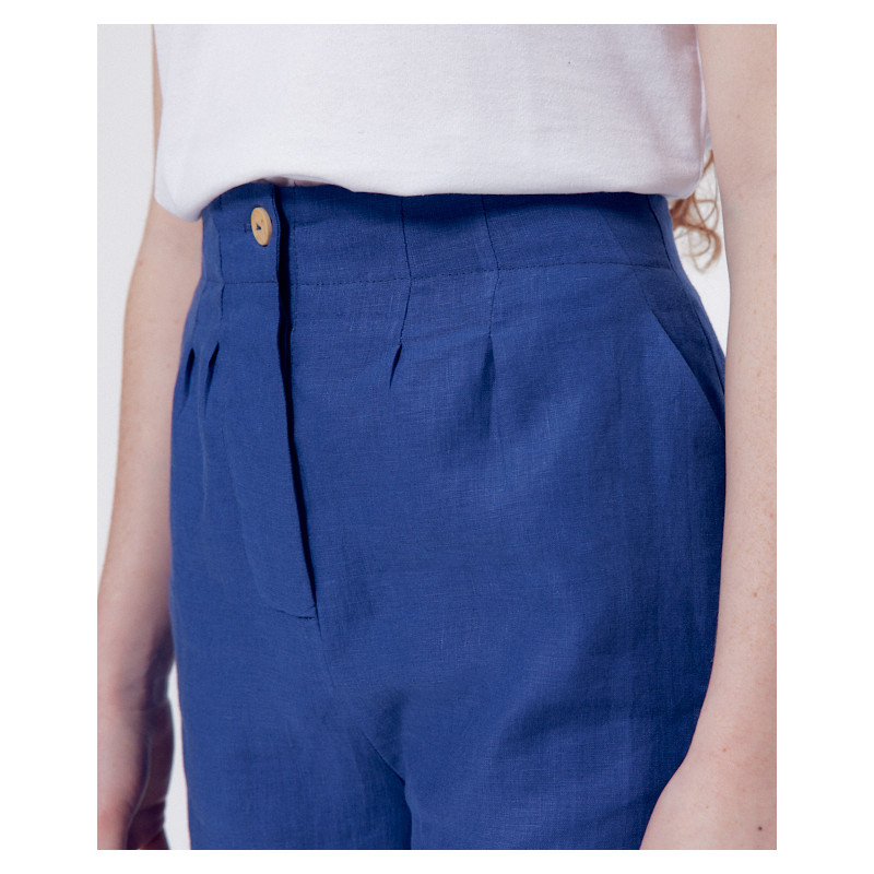 Short En Lin Made In France Femme - La Gentle Factory