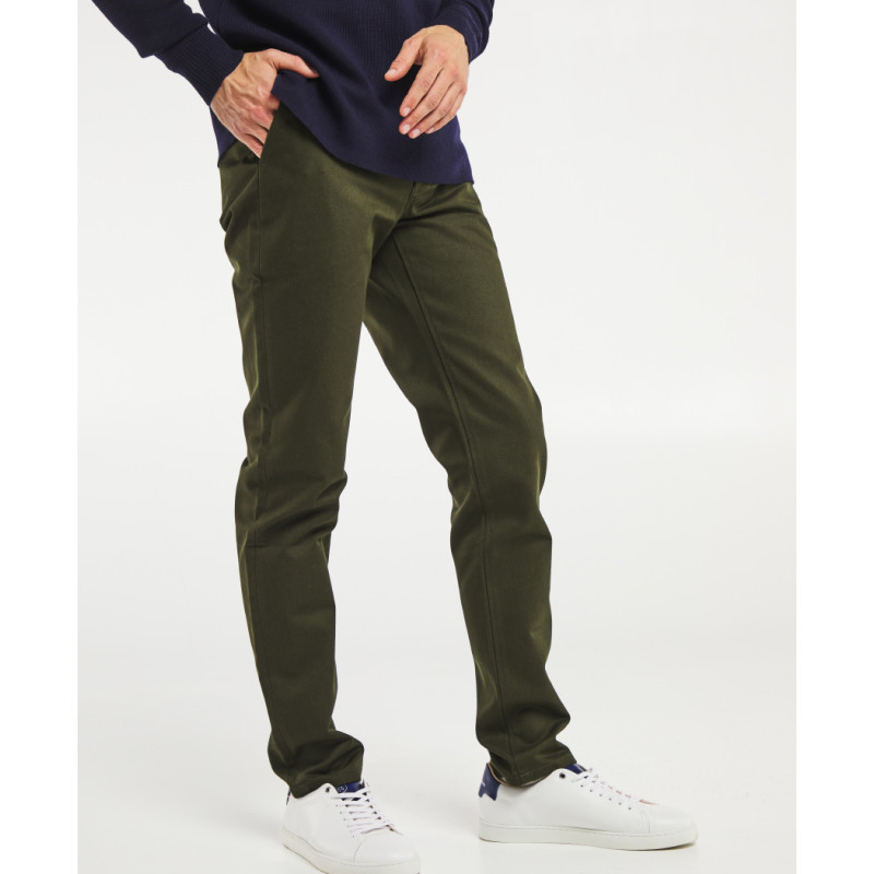 Pantalon Made In France Homme Leon vert fonce - La Gentle Factory