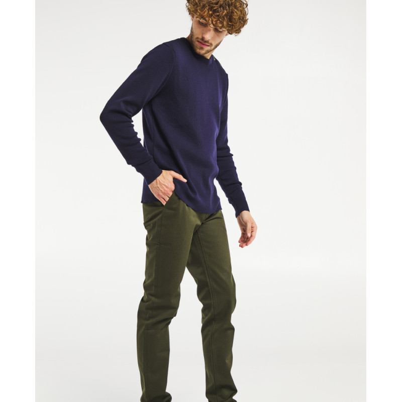 Pantalon Made In France Homme Leon vert fonce - La Gentle Factory